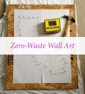 Zero-Waste Wall Art